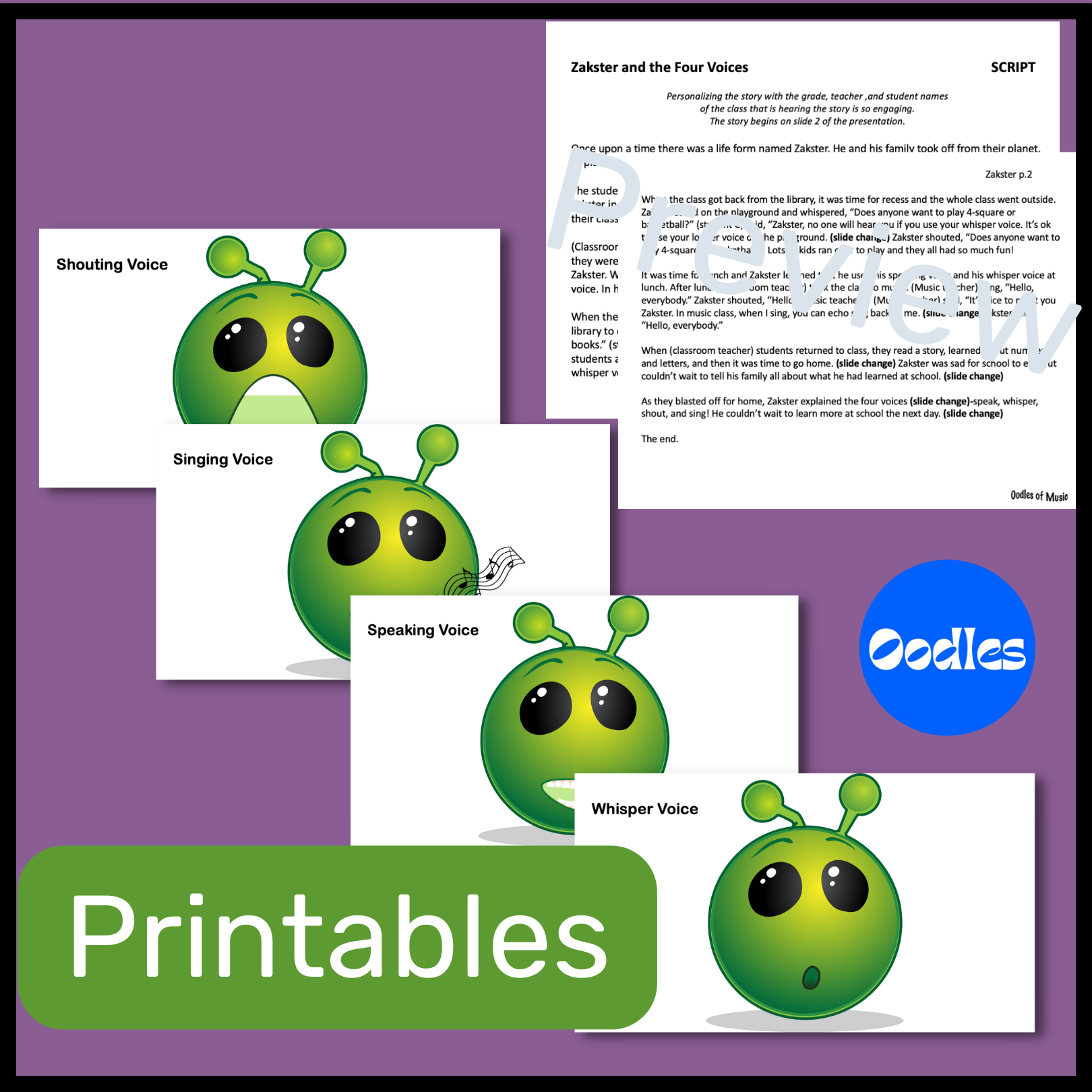 Vocal Exploration Activities, Strategies, and Lesson Plans – Oodles of ...