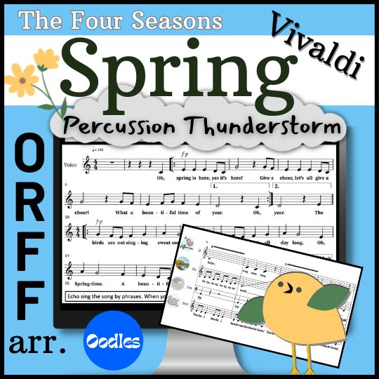 Vivaldi's Spring With Orff Arrangement, Movement, And More - Oodles of ...