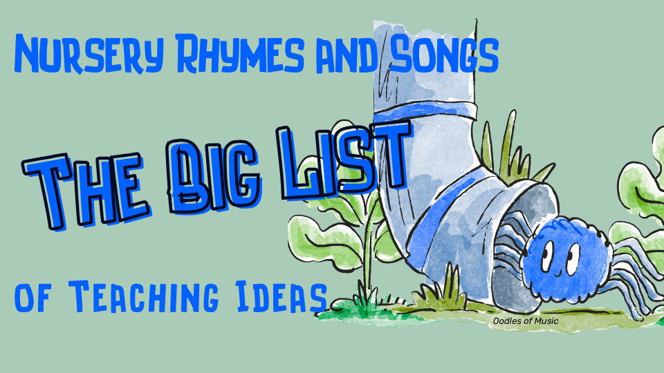 The Big List of Teaching Ideas for Nursery Rhymes and Songs - Oodles of ...